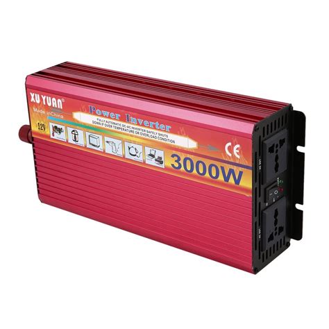 Professionele 3000W Omvormer Dc 12V Naar Ac 220V M Grandado