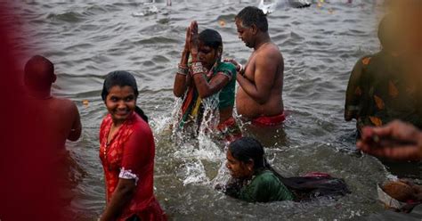 Photos Kumbh Mela Commences With Shahi Snan Lakhs Of Devotees Gather