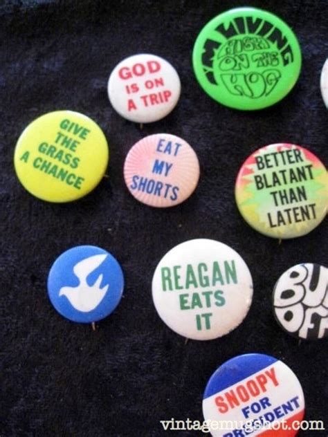 16 Hippie Free Love Era Pinback Buttons Original Psychedelic Etsy