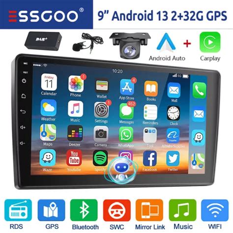 Dab Android Carplay Autoradio Navi Rds Mik Kam F R Fiat Ducato