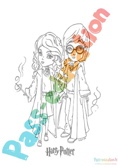 Coloriage gratuit hermione téléchargez et imprimez vos dessins