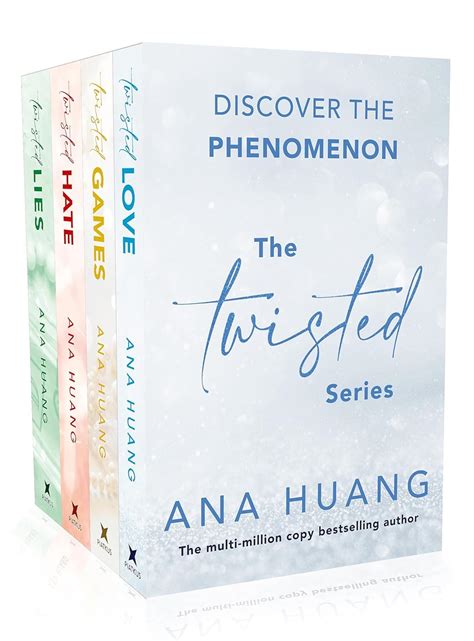 Twisted Series Ana Huang 4 Books Collection Boxed Set Twisted Love