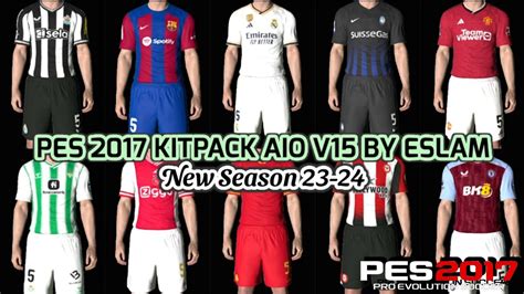 Pes Kitpack Season Aio V By Eslam Youtube