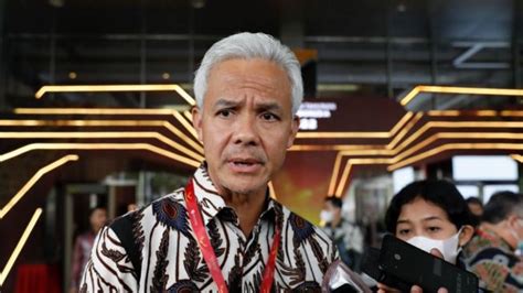 Ganjar Pranowo Ungkap Akan Segera Umumkan Nama Cawapres Pendampingnya