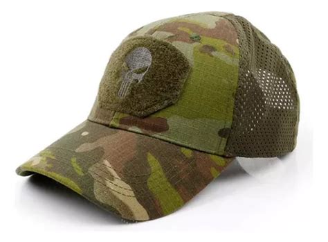 Boné Tatico Militar Airsoft Multicam Tropical Velcro MercadoLivre