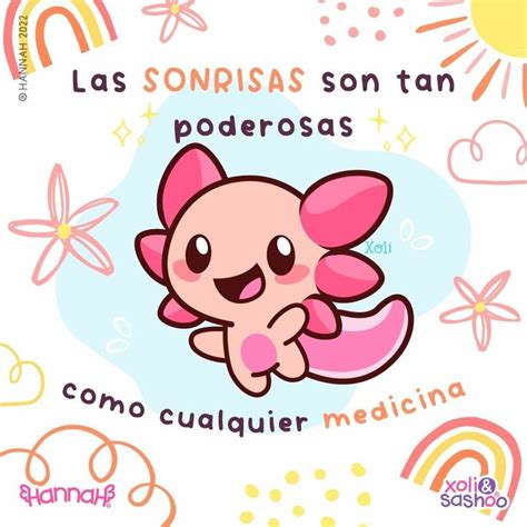 An Image Of A Cartoon Character With The Caption La Sonrisas Son Tan