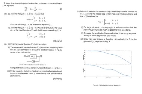 solved a linear time invariant system is described by the