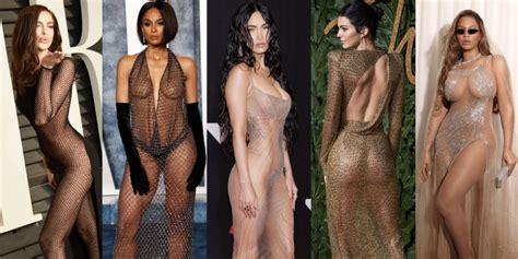 51 Of The Nakedest Red Carpet Dresses Ever