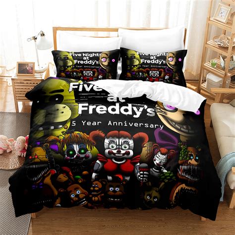 KOMPLET POŚCIEL Pięć nocy w FNAF zestaw pościeli yefei3 Cena