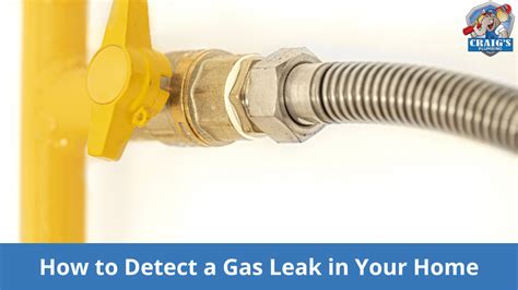 How To Detect A Gas Leak In Your Home