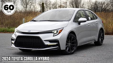 Toyota Corolla Hybrid Review Mpg S Youtube