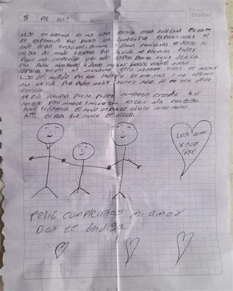 Recolectar 82 images carta para un hijo en su cumpleaños Viaterra mx