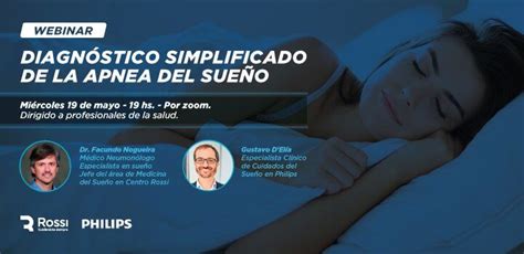 Webinar Diagn Stico Simplificado De La Apnea Del Sue O Centro De