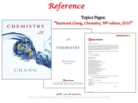 General Chemistry Textbook Chang