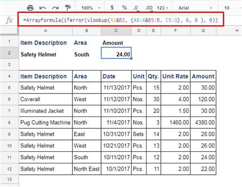 How To Use VLOOKUP With Multiple Criteria In Google Sheets Solved