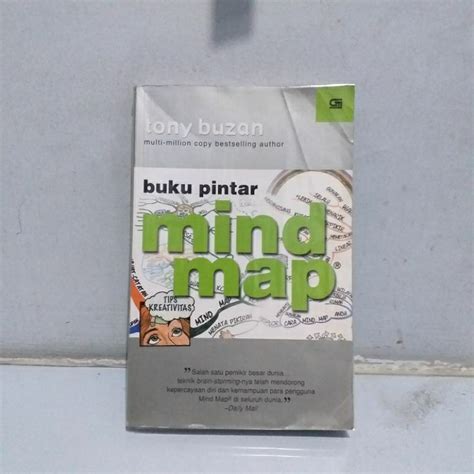Jual Buku Pintar Mind Map Tony Buzan Mindmap ORIGINAL Shopee