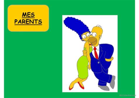 La Famille Simpson Fran Ais Fle Powerpoints