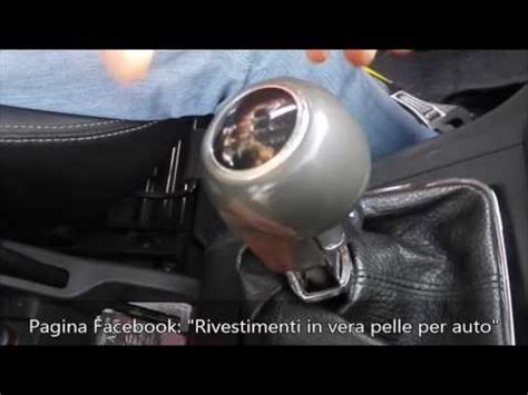 Cómo cambiar el pomo de la palanca de cambios Opel Zafira