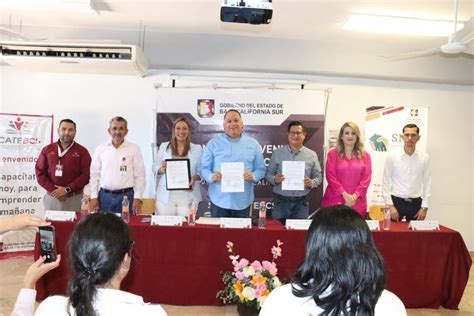 Firma De Convenio Icatebcs Y Sne Secretaria Del Trabajo Y Desarrollo
