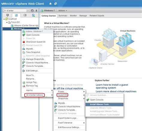 Vmware Tools Windows Installation Vmware Esxi