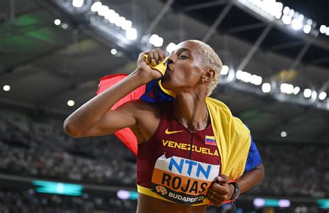 Yulimar Rojas ganó su séptimo título mundial después de superar una