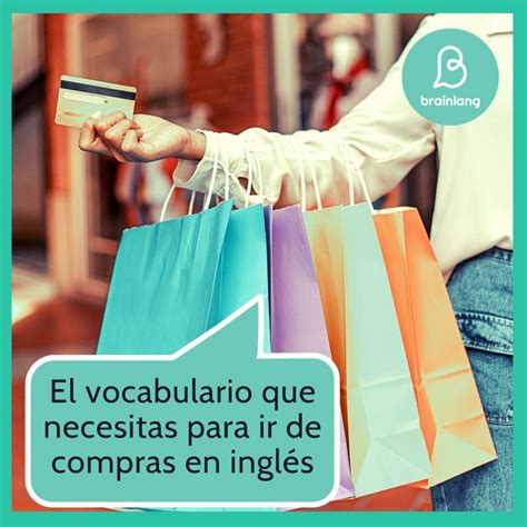 Ir de compras en inglés el vocabulario que necesitas