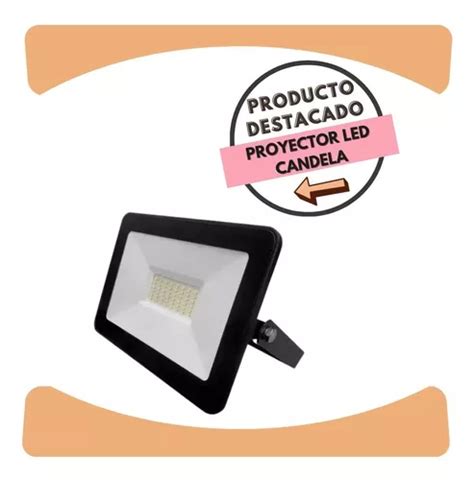Reflector Led Exterior Candela W Proyector Luz C Lida