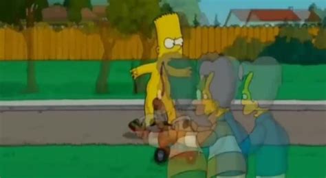 Bart Simpson Naked Skate Coub