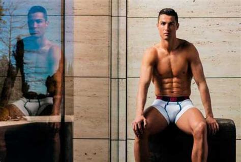 Photos Cristiano Ronaldo Strips To His Boxers For Sexy Photoshoot