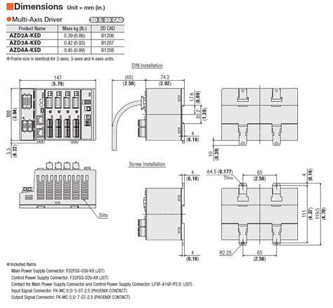 AZD2A KED 2 Axis AZ Series EtherCAT Controller Driver 24 48 VDC