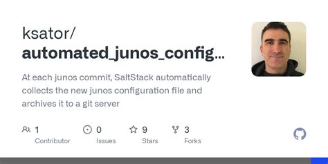 Automated Junos Configuration Backup On Git With Syslog Saltstack