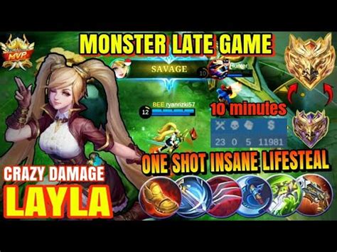 SAVAGE LAYLA NO SKIN 10 MINUTES CRAZY DAMAGE ONE SHOT INSANE