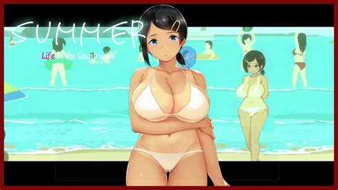 เที่ยวทะเลกัน ~ Dlc Summer~life In The Countryside~ Outing Swimming แปลไทย Youtube