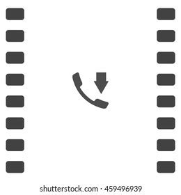 Incoming Call Flat Style Stock Vector Stock Vector Royalty Free