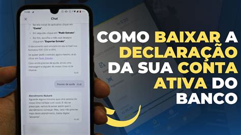 Como Tirar Comprovante De Conta Banc Ria Da Nubank Youtube