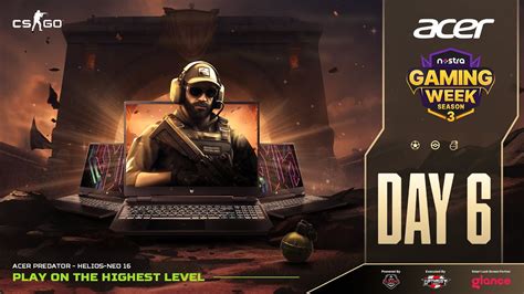 Acer Nostra Gaming Week Csgo Day Semi Finals Slow Aimers Vs