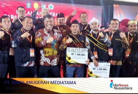 Membanggakan 29 Kades Dan Lurah Binaan Kanwil Kumham Jabar Raih