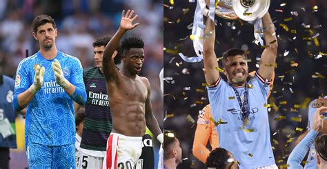 Thibaut Courtois Vinicius Júnior y Rodri Hernández en el once de la