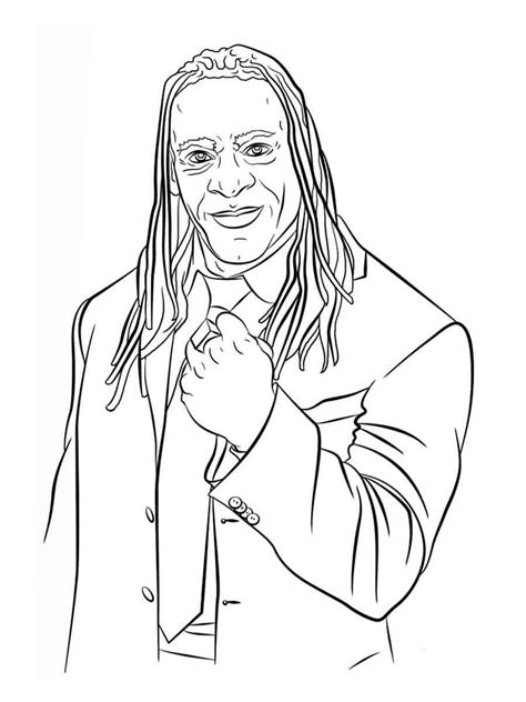 Wwe Coloring Pages