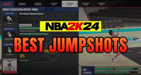 Nba K Best Jumpshots For Pt Rating Builds Next