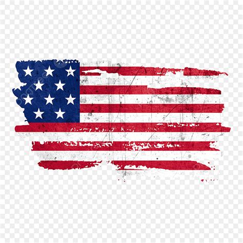 Vintage American Flag White Transparent Vintage American Flag Usa