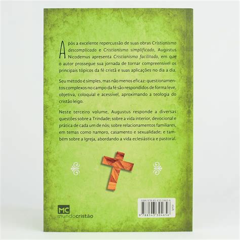 Livro Cristianismo Facilitado Augustus Nicodemus Mundo Cristão