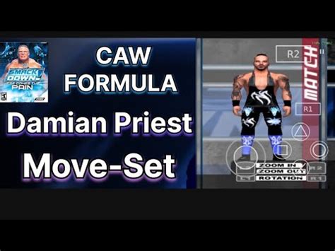 Caw Formula Damian Priest Move Set In Wwe Hctp Wwe Hctp Youtube