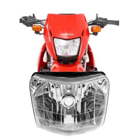 Bloco Óptico Farol Nxr Bros 150 2009 2010 2011 2012 Shopee Brasil