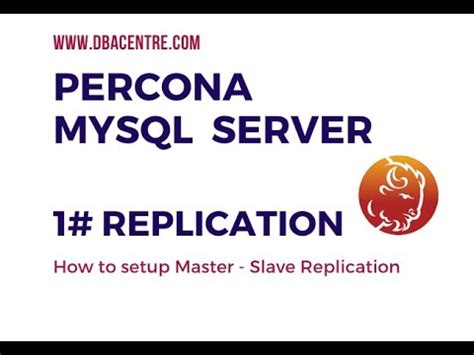 How To Setup Master Slave Replication On Percona MySQL Server On