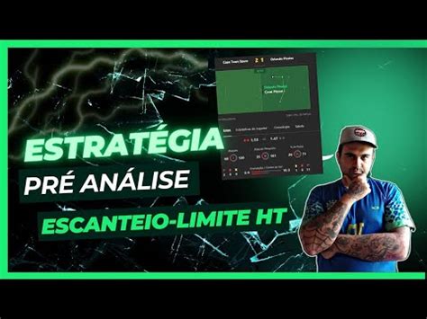 Pr An Lise Para Escanteio Limite Ht M Todo De Canto Limite Bet