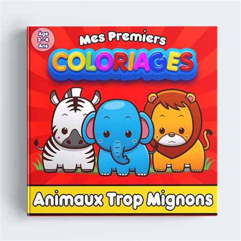 Livre de Coloriage Animaux Trop Mignons Cahiers du Périgord