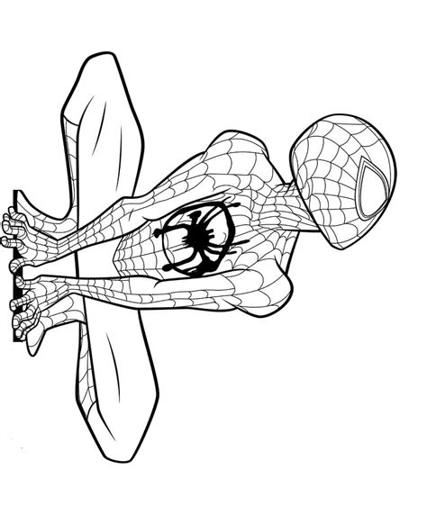 Desenhos De Miles Morales Para Colorir E Imprimir Colorironline