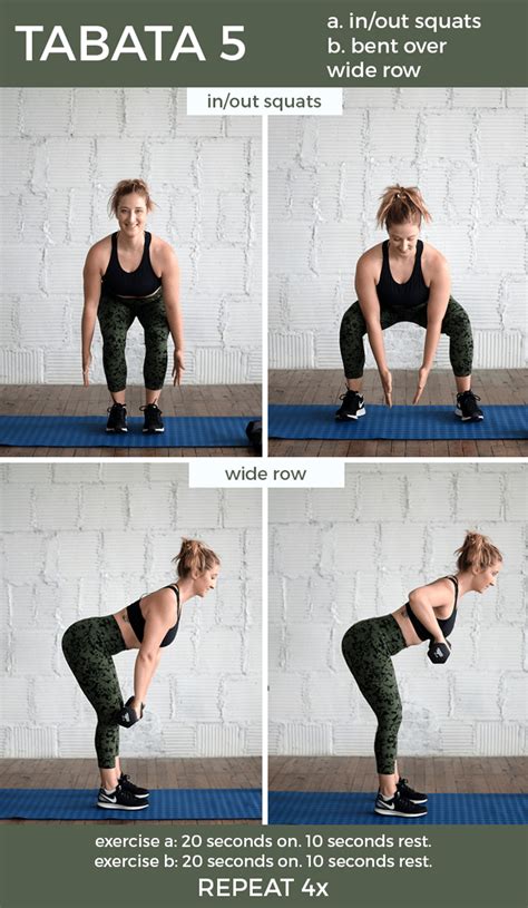 30 Minute Dumbbell Tabata Workout Fit Mitten Kitchen