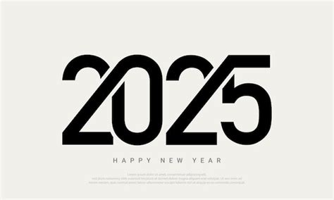Premium Vector 2025 Happy New Year Background Design